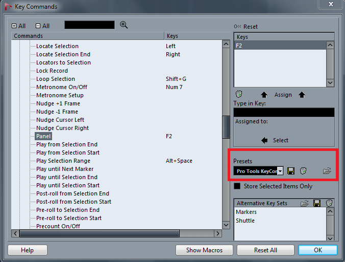 Pro Tools Edit Selection Marker
